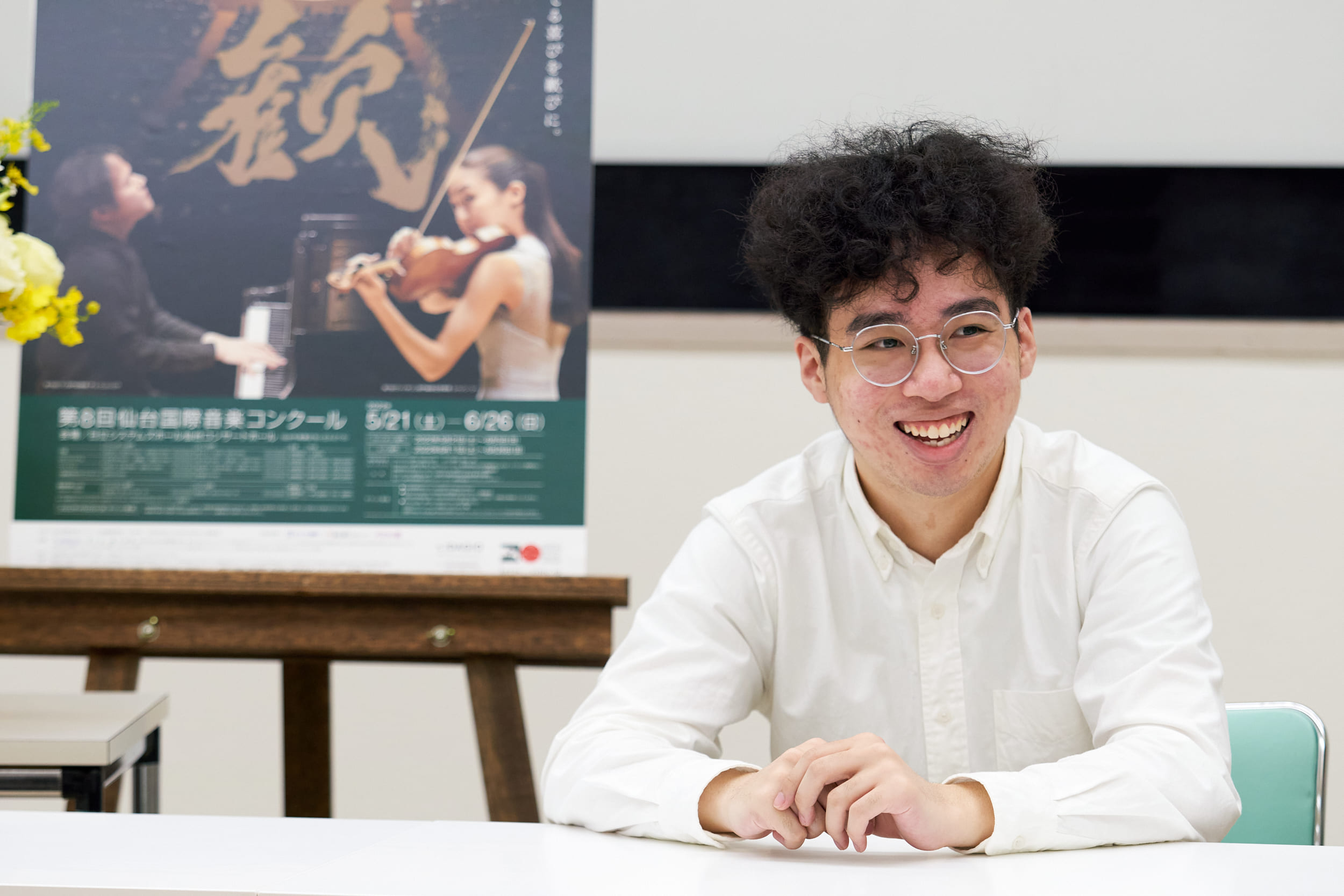 Interview with Mr. LUO Jiaqing (1st prizewinner of the 8th SIMC Piano Section) | Sendai ...